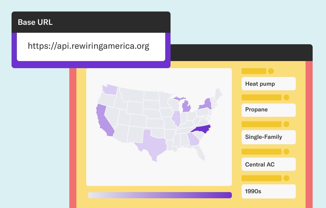 The Rewiring America API | Rewiring America